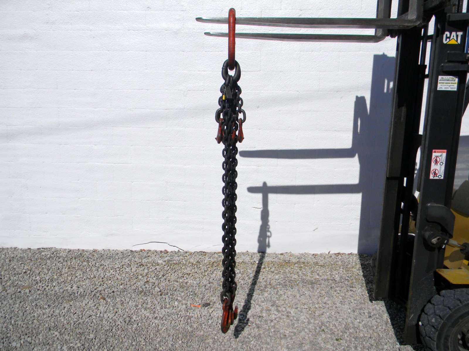 Cm Columbus Mckinnon 1/2" X 6' Adjustable Quad Sling Chain WLL Herc ...