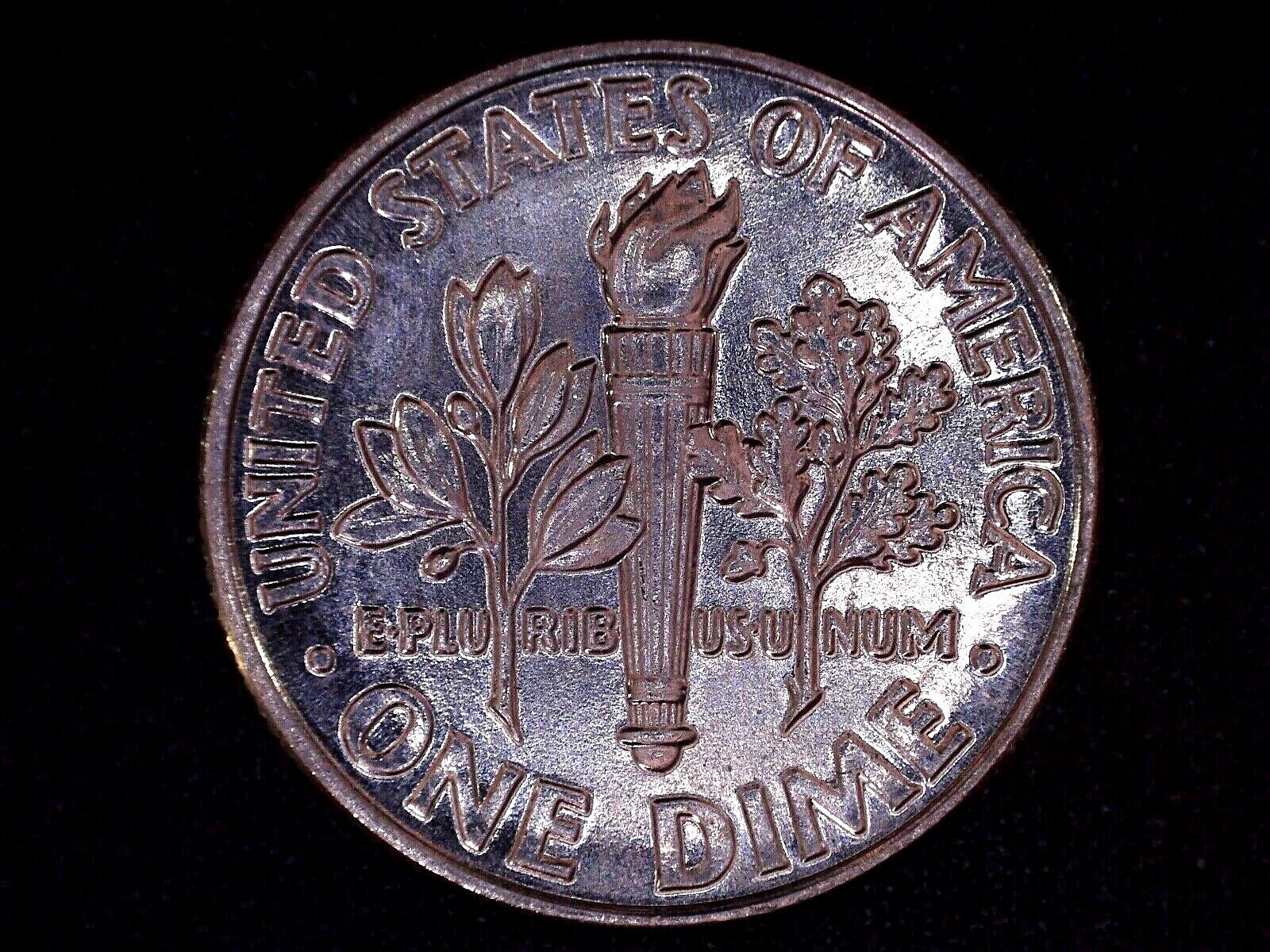 2020 P Roosevelt Dime Error Coin **Feeder Finger Lines**. OBV ...