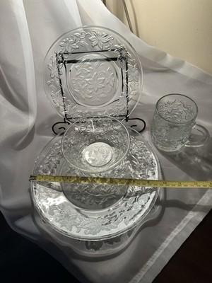Princess House Fantasia Crystal Dinnerware Set 4-Piece Place Setting | eBay