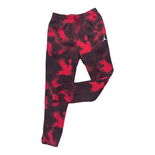 Black/Red Jordan Sweatpants Youth XL Tie Dye | eBay