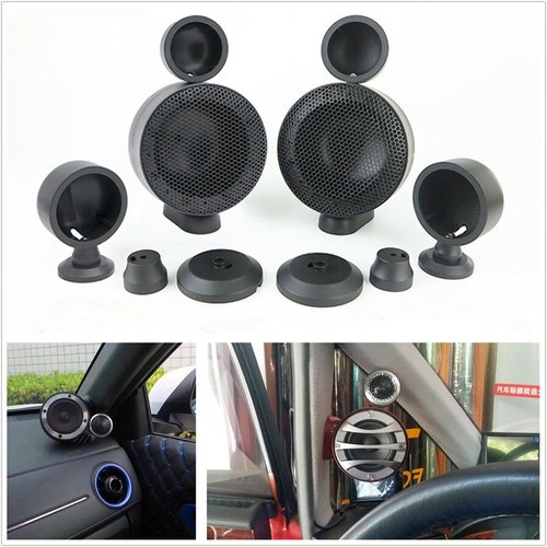4" Universal Three-way A-Pillar Tweeter Triangle Treble Midrange ...