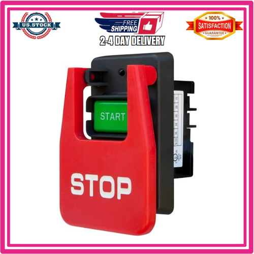 Emergency Stop Paddle Switch Dual on off Power Safety Motors Machine ...