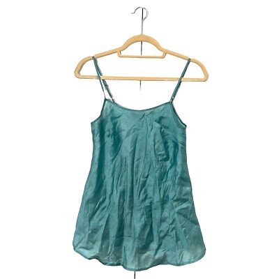 Peruvian Connection Swing Tank Top Cami Women’s XS Silk Green ...