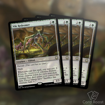 MTG x4 Vile Redeemer 0251 Commander: Modern Horizons 3 | eBay