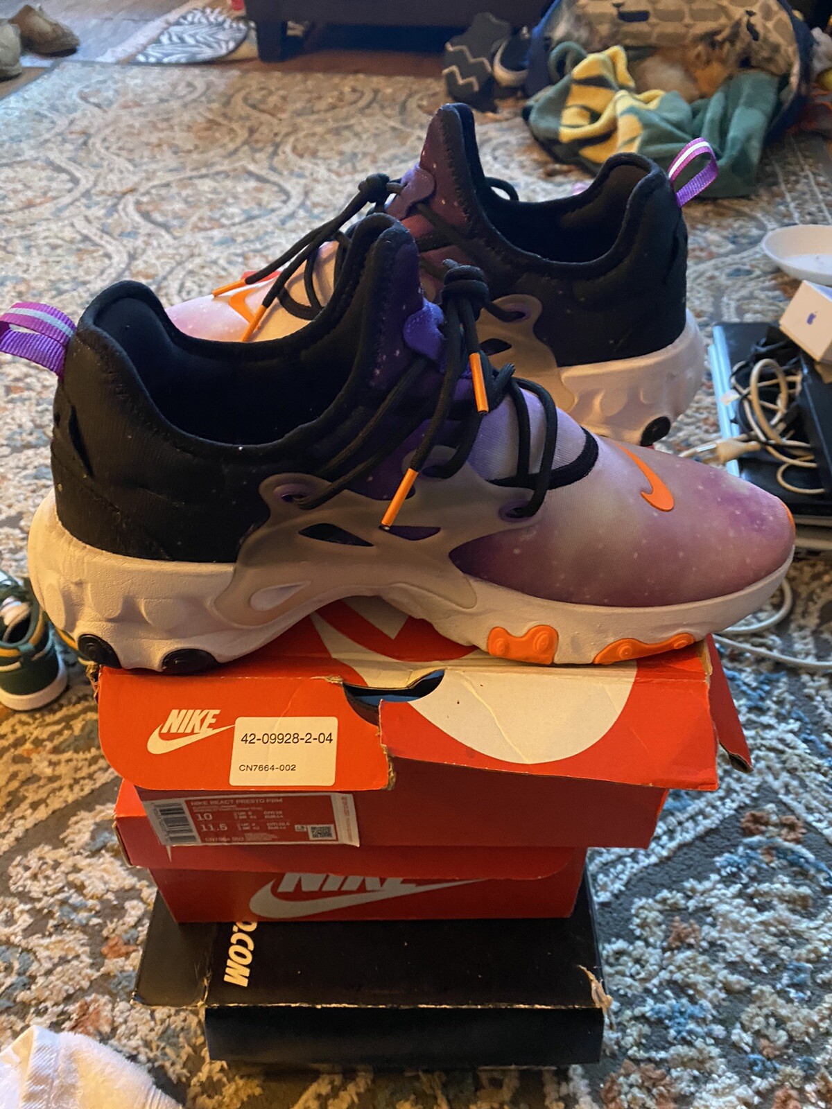 Size 10 - Nike React Presto Galaxy Purple 2020 for sale online | eBay