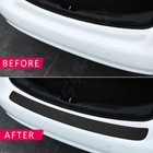 Accessories Rubber Sheet Car Rear Guard Bumper 4D Sticker Panel ...