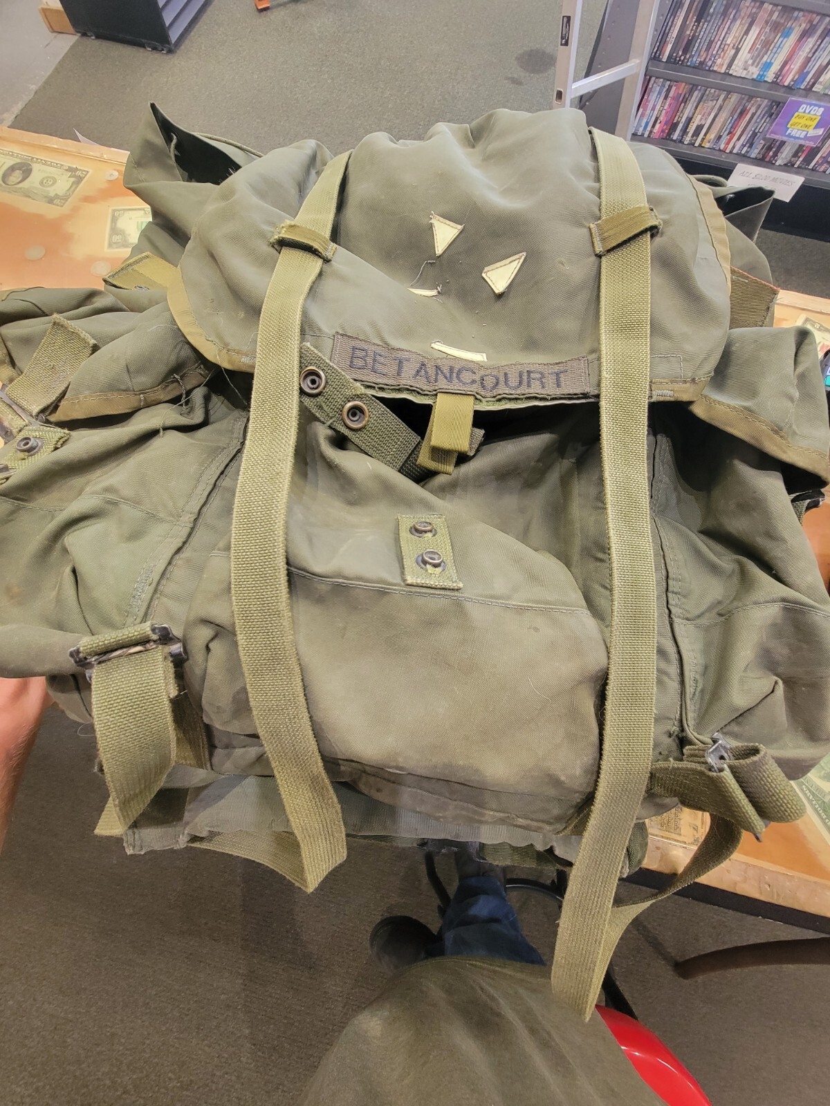US Army Military Field Pack Combat ALICE Medium LC-2 Backpack w/ Frame ...