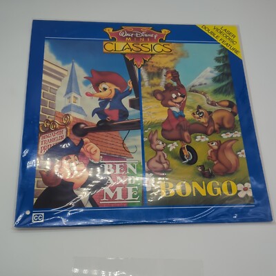 Disney's Mini Classics: Ben and Me / Bongo Laserdisc | eBay