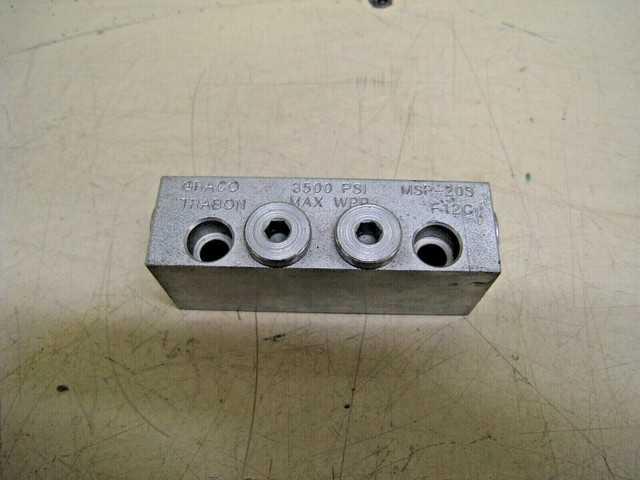 Graco TRABON Msp-20s Modular Divider Valve MSP20S 563236 for sale ...