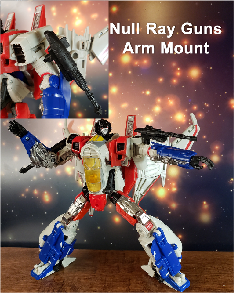 Starscream Studio Series SS72 Leg Filler Bicep Null Ray Mount Upgrade ...