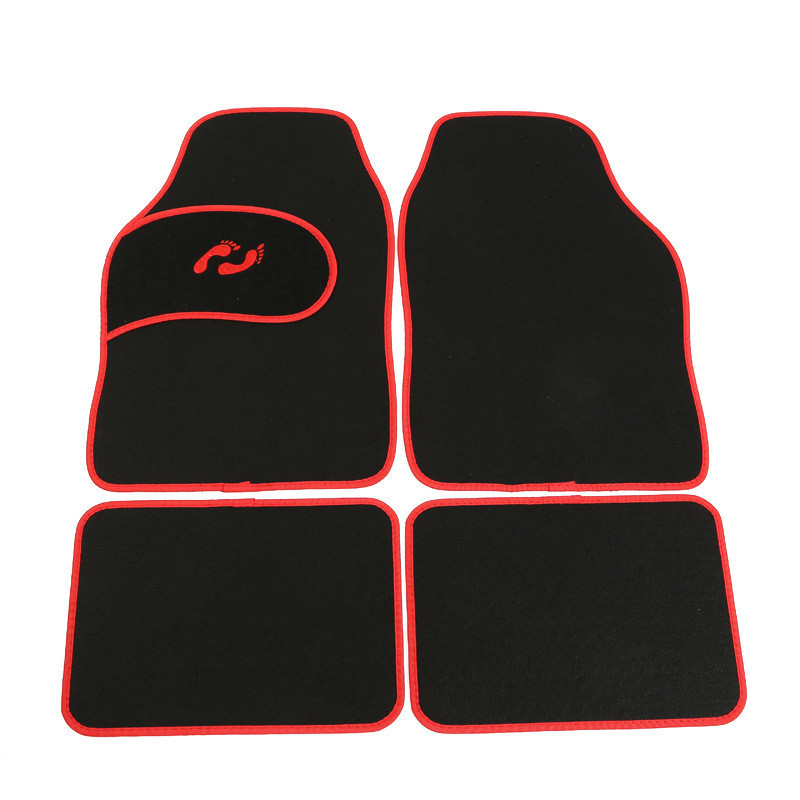 Car Footprint Floor Front Rear Mat Carpet Heavy Duty Heel Prevent Wear ...