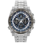 Bulova Icon Collection Quartz Men's Silver Stainless Steel 47 Watch MM ...
