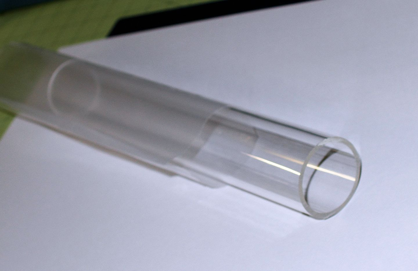 2 3/4” OD DIAMETER 12" INCH LONG CLEAR ACRYLIC PLEXIGLASS LUCITE TUBE 2 ...