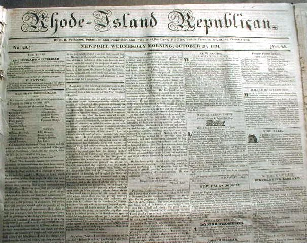 Old Newspaper Articles 1800s