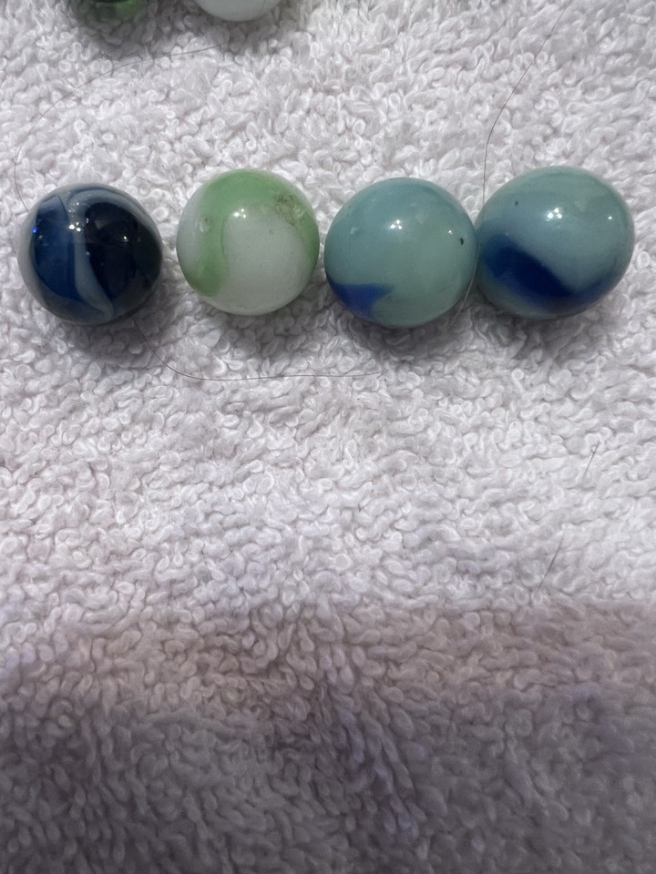 Lot Of Vintage Marbles Assorted Styles 380 Marbles /5 Lbs. READ/ See ...