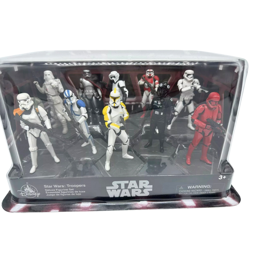 Star Wars: Troopers Deluxe Figure Play Set of 10 Fully Sculpted Figures ...