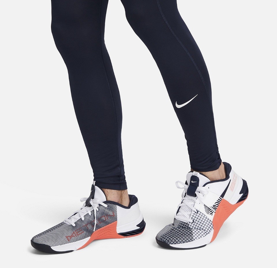 Nike Men’s Pro Dri-Fit Tights FB7952 451 Navy Blue Size Medium NWT | eBay