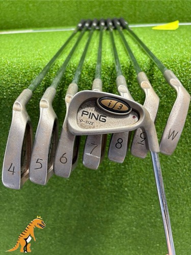 Used RH Ping i3 O-Size Iron Set 3-PW JZ Steel Regular Flex | eBay