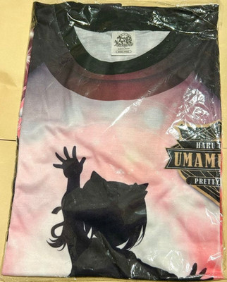 Uma Musume: Pretty Derby T-shirt size L Haru Urara chara pop store | eBay