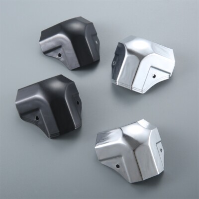 4Pcs Corners Protector Metal 2 Colour for Tool Box Luggage Corner Guard ...