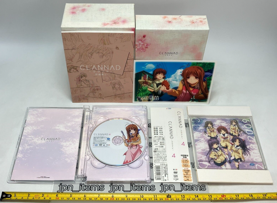 CLANNAD DVD Vol.1-8 Complete Box Set All First Limited Benefits ...