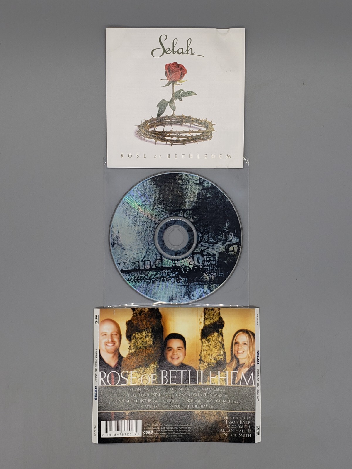 Rose of Bethlehem by Selah (CD, 2002) No Case No Tracking 715187872028 ...