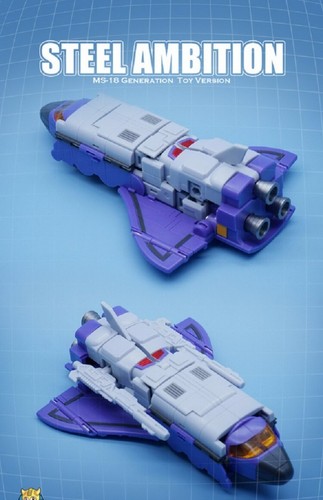 Astrotrain MFT MS-18 Decepticon Triple Changers G1 Deformabl Toy 5.5 ...