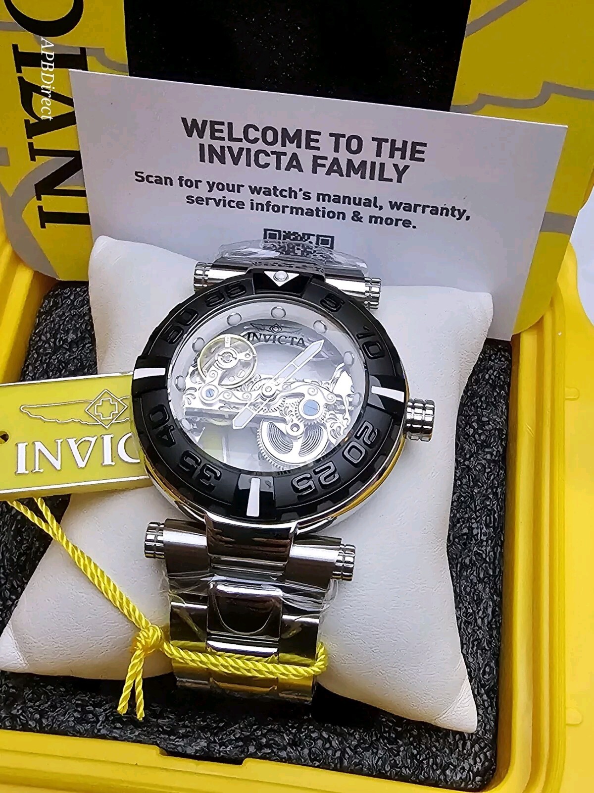 Invicta Subaqua Noma I - Automatic BRIDGE Mvmnt Skeleton Black Bezel ...