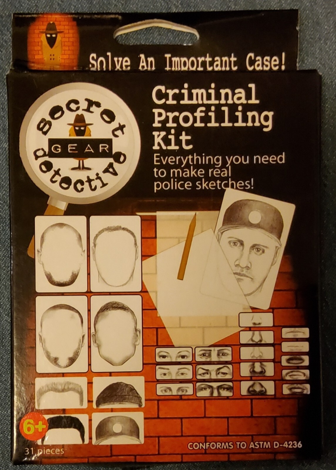 Secret Detective Gear Criminal Profiling kit (New) | eBay