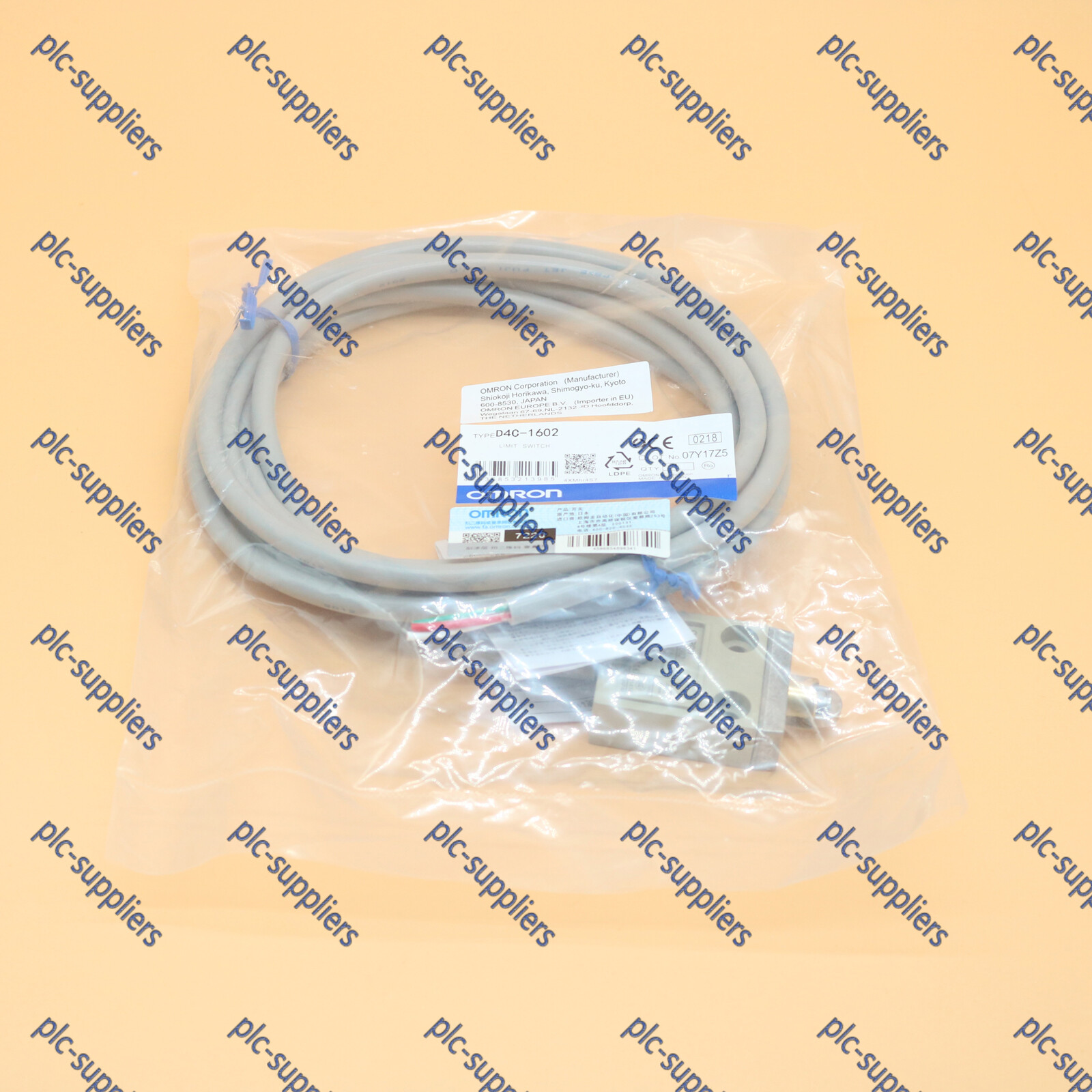 1PCS NEW OMRON IN BOX D4C-1602 D4C1602 Limit Switch FAST SHIP ...