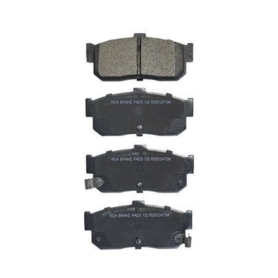 RDA Rear Gp Max General Purpose Brake Pads RDB1247 DB1247 suits ...