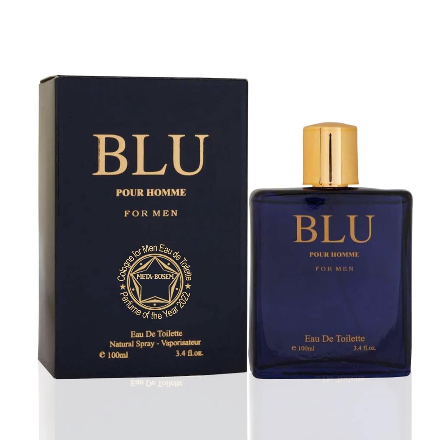 Free Shipping PERFUME For Men BLUE 100ml 3.4fl.oz Long Lasting ...