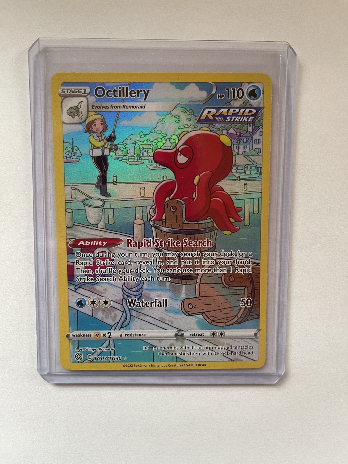 Pokemon - Octillery - TG03/TG30 - SWSH Brilliant Stars - Holo Rare ...