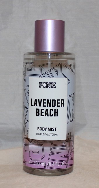 Victorias Secret Pink Lavender Beach Body Mist Purple Fig And Tonka