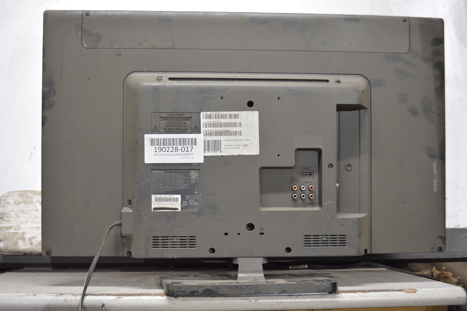 PHILIPS/FUNAI 32PFL4508/F7 LED BACKLIGHTS TESTED WORKING UDULED0GS014 ...