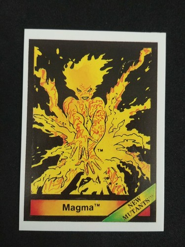 1987 Marvel Comic Images Card Magma #27 | eBay
