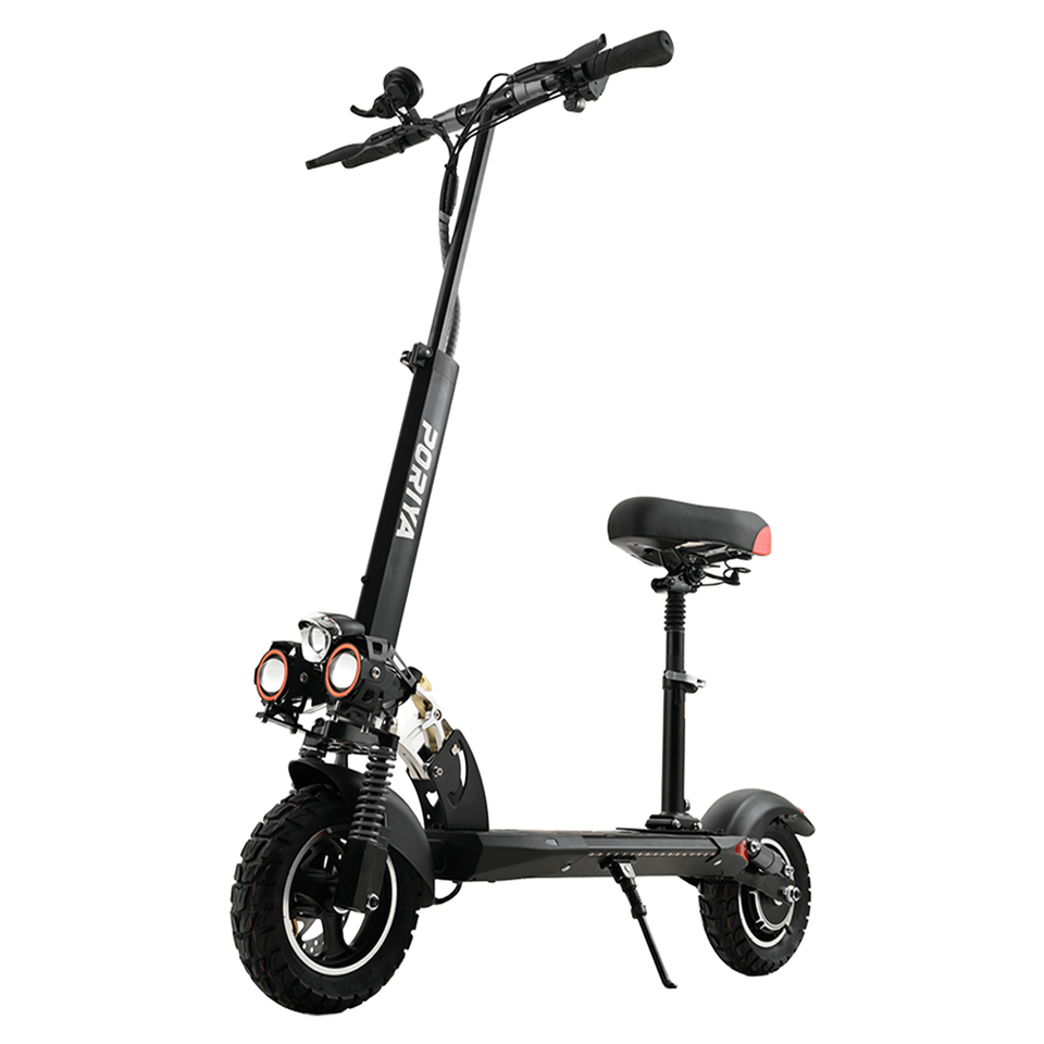 PORIYA Electric Scooter 2000W 50KM/H Off Road Foldable Adult Commuter E ...