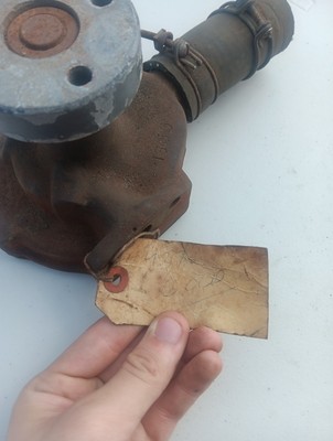 Fits 1951-1968 Dodge M37 Water Pump w/ T245 Flathead, Straight 6 engine ...