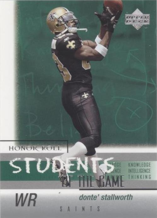 2002 Upper Deck Honor Roll - Donte Stallworth #SGW-2 for sale | eBay