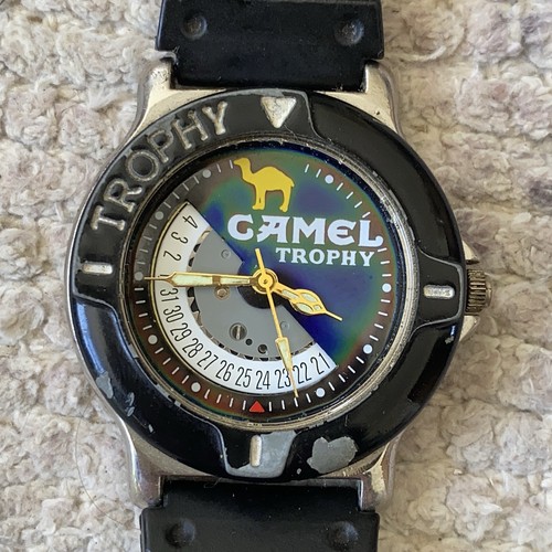 Vintage Camel Trophy Men’s Watch For Parts Or Repair Untested | eBay