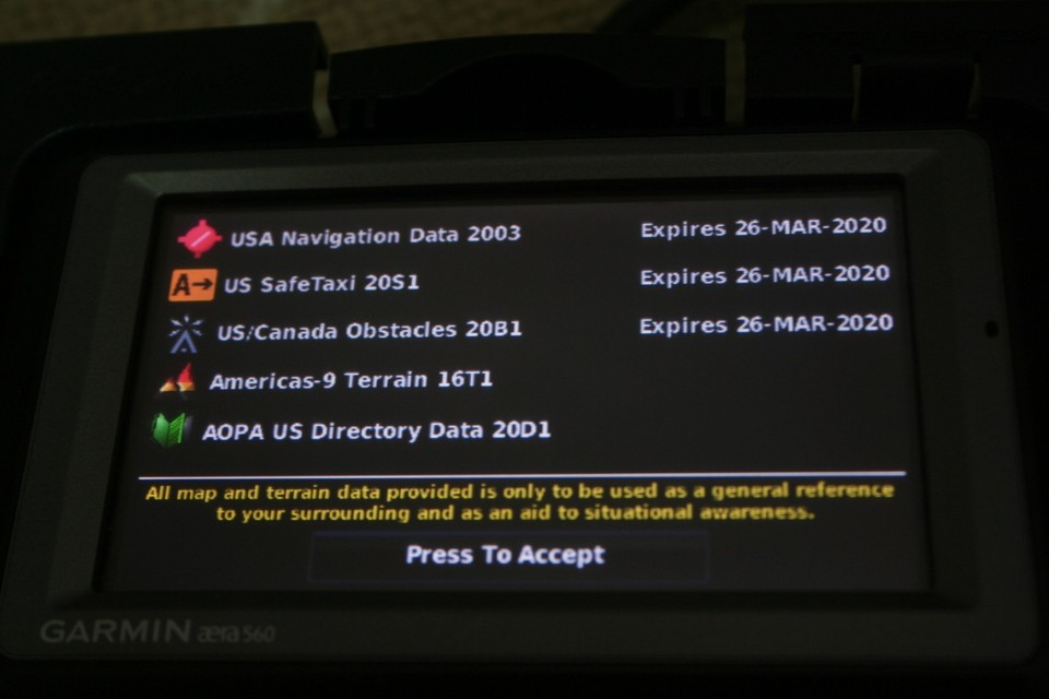 Garmin Aera 560 Aviation GPS w GXM 40 & Airgizmos | eBay