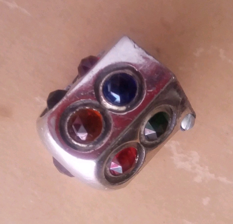 RARE Vintage 1920s Model T-A Jeweled Dash Light Cover RAT ROD ...