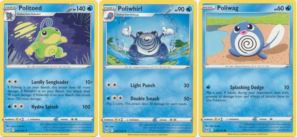 Pokemon Poliwag Evolution