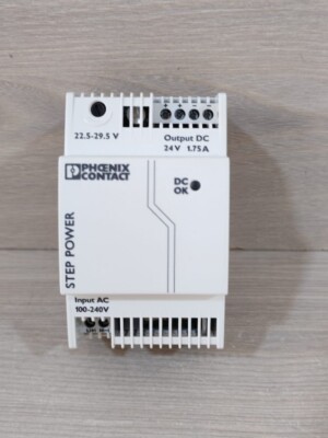 Phoenix Contact STEP-PS/1AC/24DC/1.75 Power Supply 2868648 - New ...