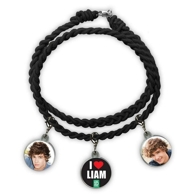 One Direction 1d Charm Bracelet Wristlet Charms - Liam for sale online ...