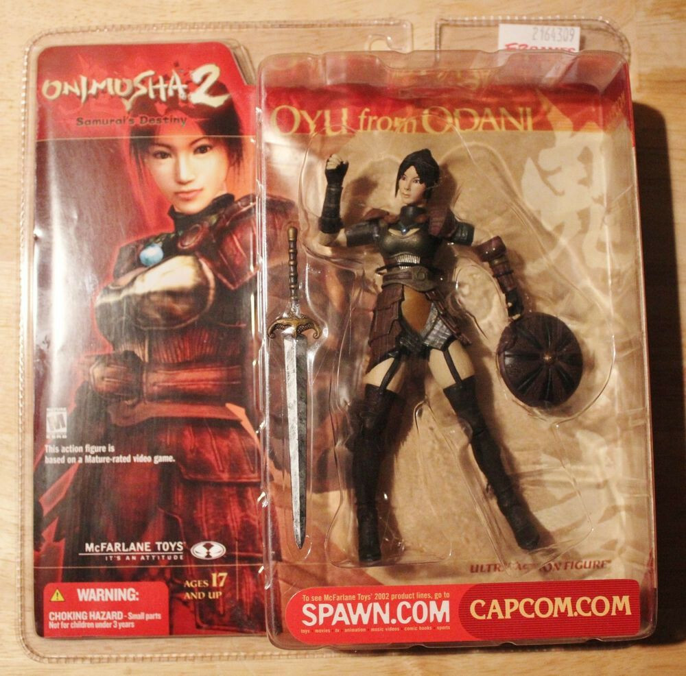 OYU fr Odani & SAIGA MAGOICHI 2 FIGURE LOT ONIMUSHA 2 (cf. MULAN ...