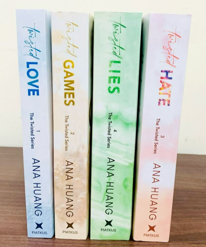 Twisted Special 4 books Collection Set( Love, Game, Hate, Lies ...