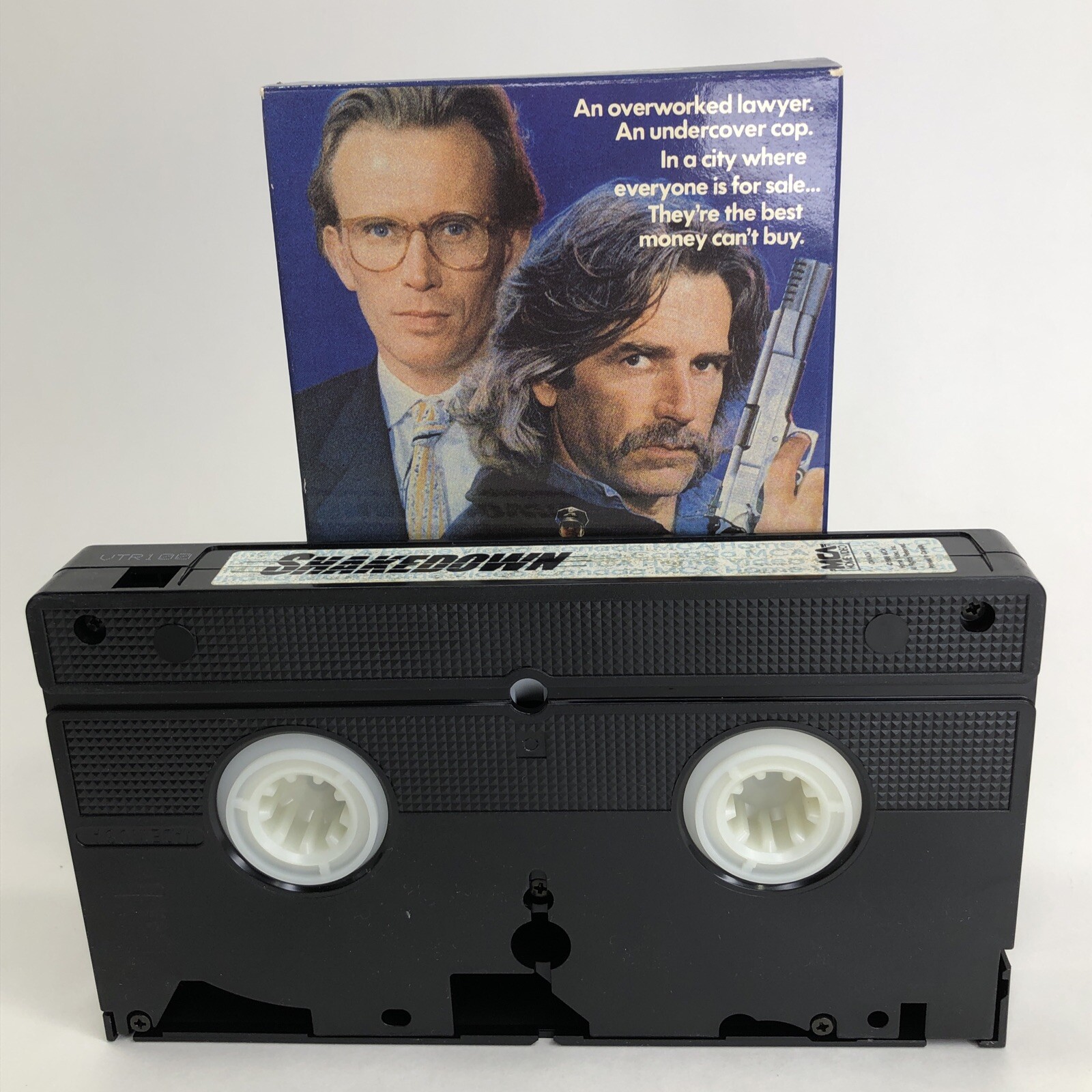 Shakedown (VHS, 1988) Police Drama, Peter Weller, Sam Elliott, Blanche ...