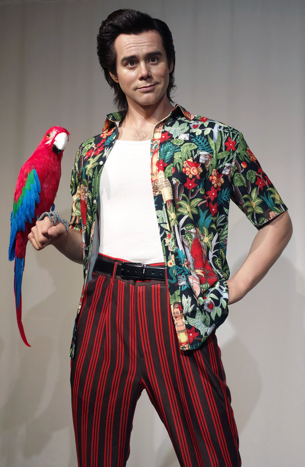 Life Size Jim Carrey Ace Ventura Movie Star Statue Realistic Prop ...