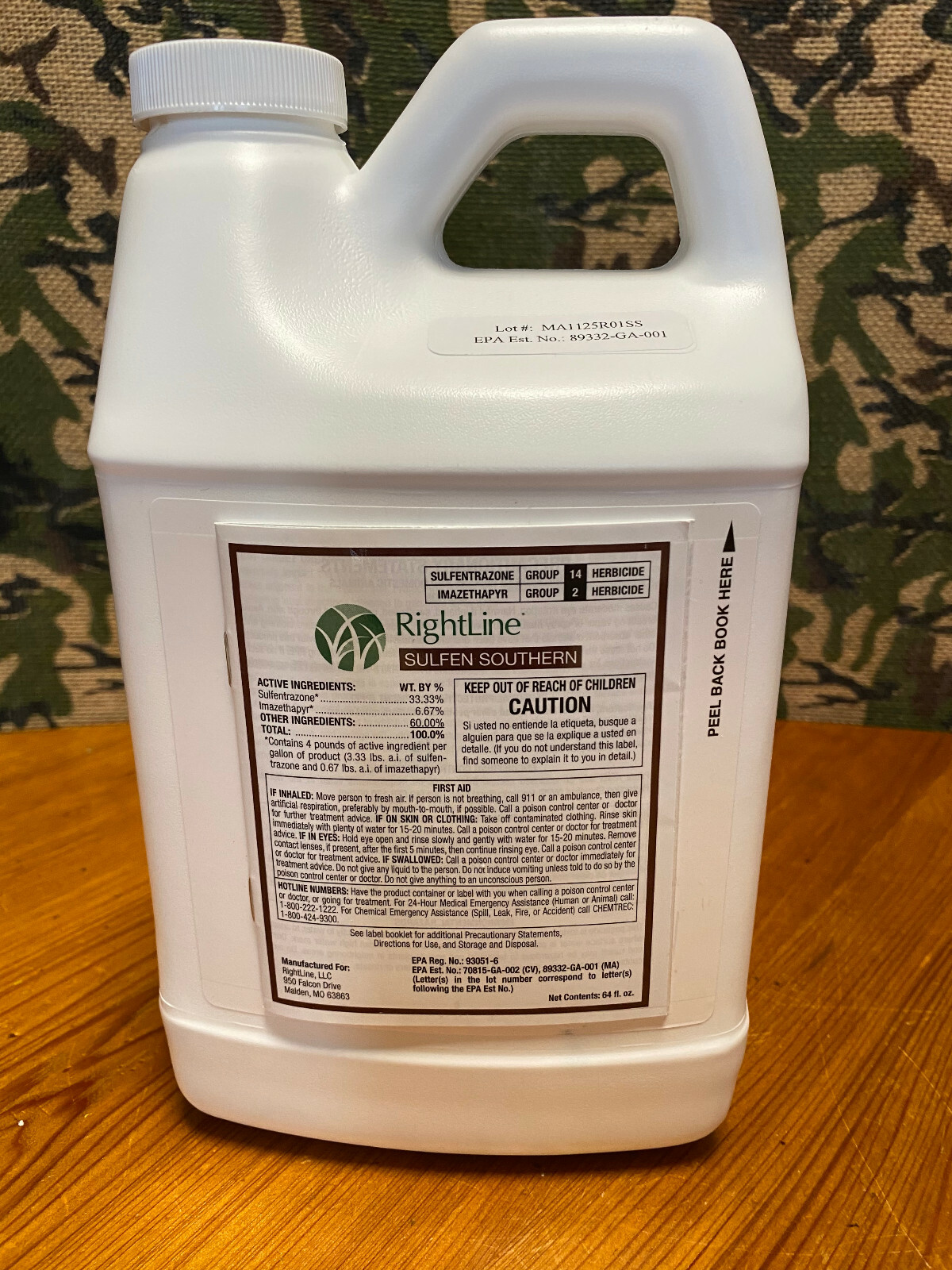 Sulfentrazone Southern Herbicide 33.33% (Dismiss South) - 64 oz | eBay